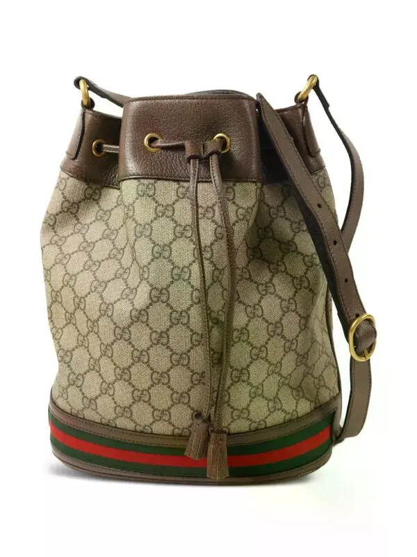 Gucci Ophidia Gg Bucket Bag - Neutrals