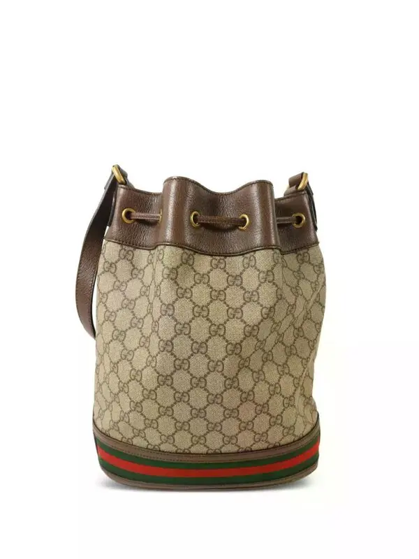 Gucci Ophidia Gg Bucket Bag - Neutrals