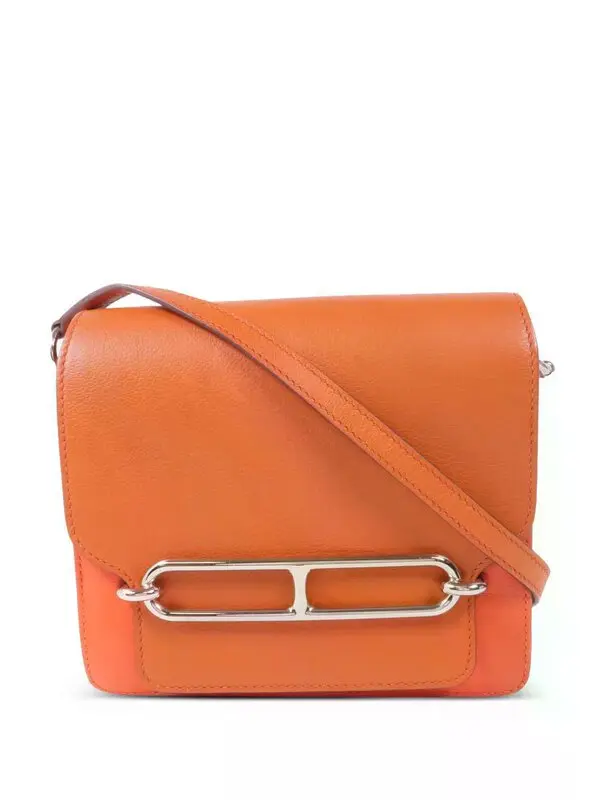 Hermès Mini Roulis Shoulder Bag - Orange