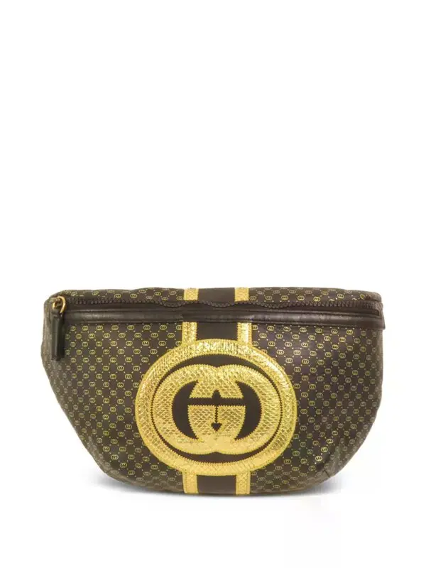 Gucci Gg Dapper Dan Belt Bag - Brown