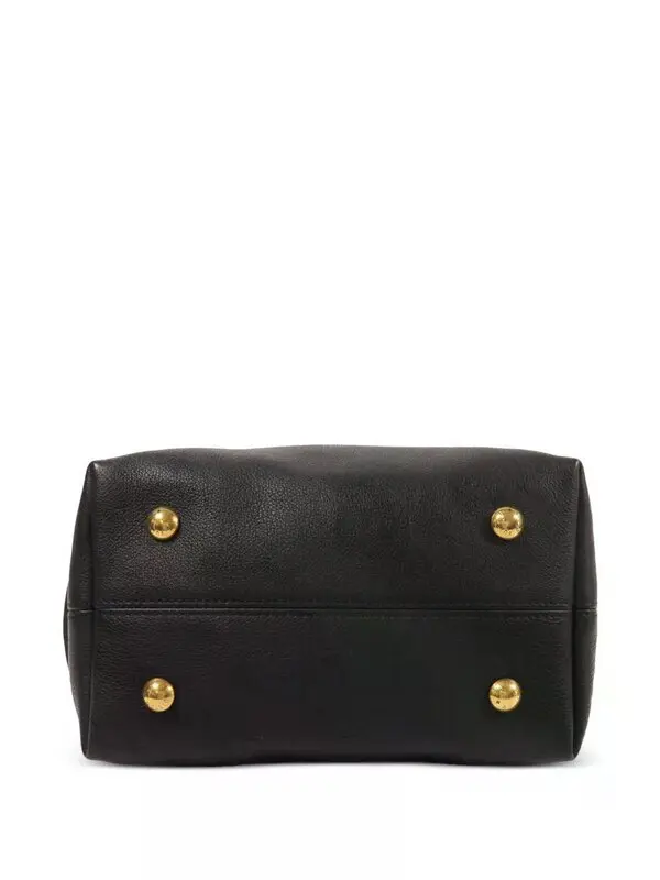 LOUIS VUITTON Grained Leather Shoulder Bag