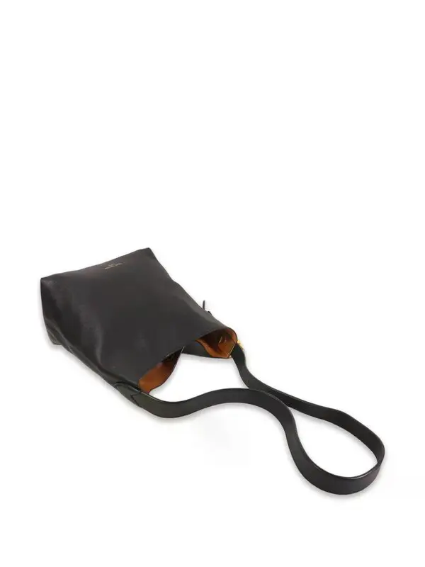 LOUIS VUITTON Grained Leather Shoulder Bag