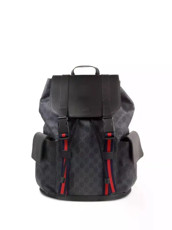 Gucci Gg Supreme Canvas Backpack