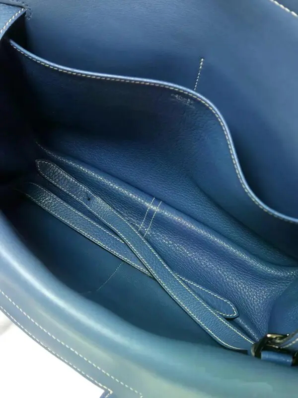 Hermès Halzan Shoulder Bag - Blue