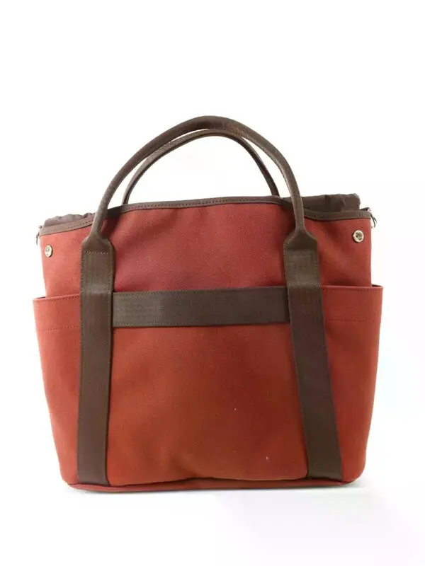 Hermès Grooming Canvas Tote Bag