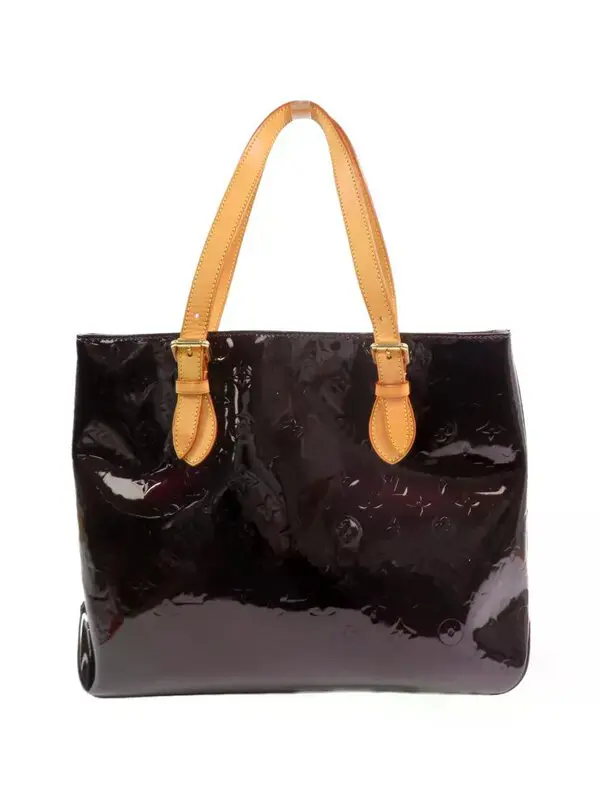 LOUIS VUITTON Vernis Brentwood Tote Bag - Red