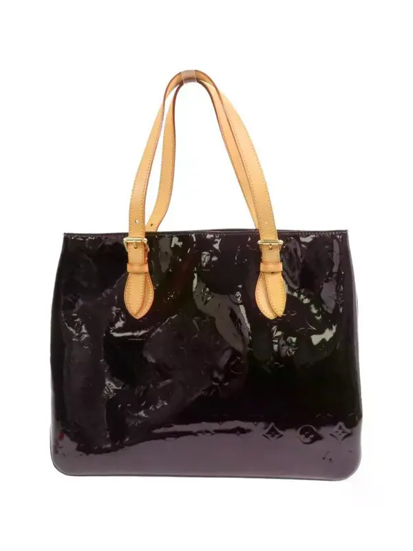 LOUIS VUITTON Vernis Brentwood Tote Bag - Red