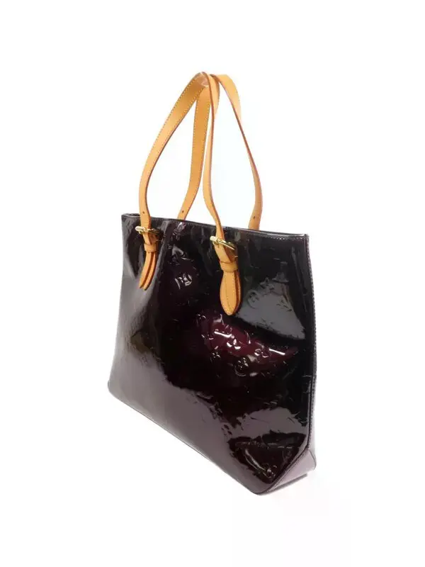 LOUIS VUITTON Vernis Brentwood Tote Bag - Red