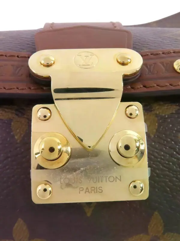 LOUIS VUITTON Papillon Trunk Shoulder Bag - Brown