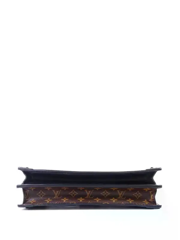 LOUIS VUITTON Reverse Trunk Monogram Canvas Clutch Bag