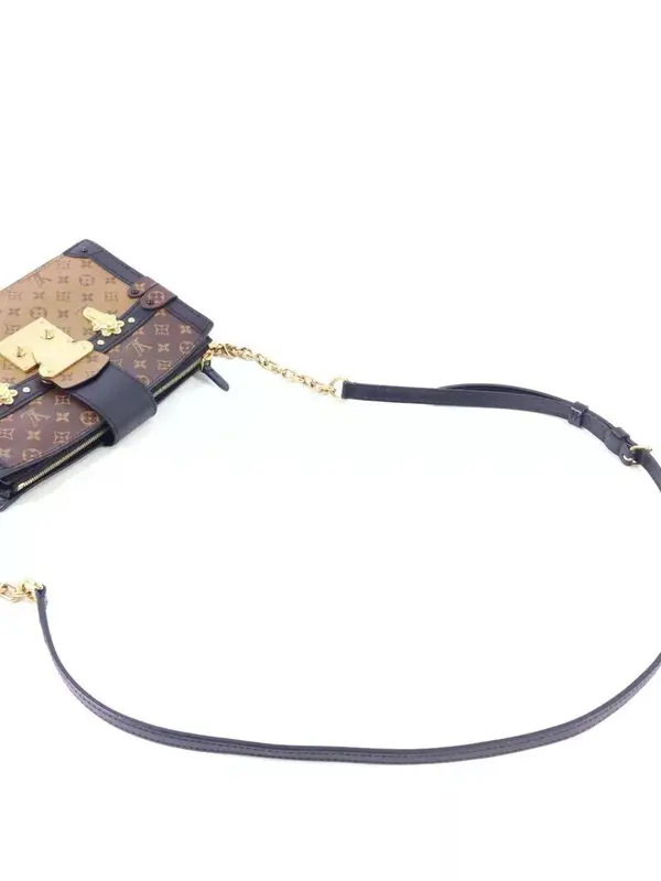 LOUIS VUITTON Reverse Trunk Monogram Canvas Clutch Bag