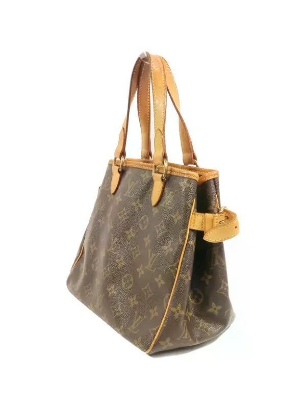 LOUIS VUITTON Batignolles Monogram Tote Bag - Brown