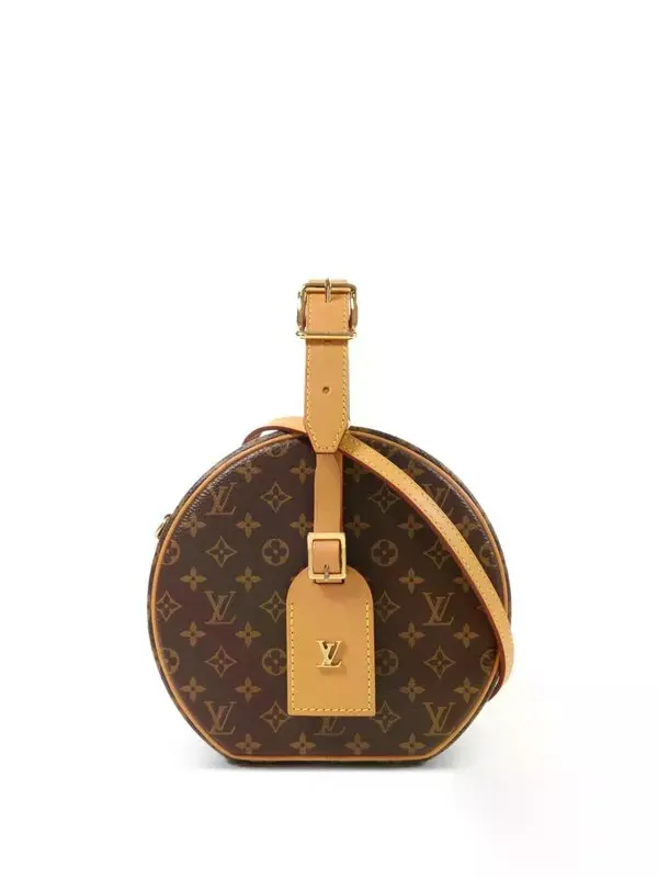 LOUIS VUITTON Petite Boite Chapeau Handbag - Brown