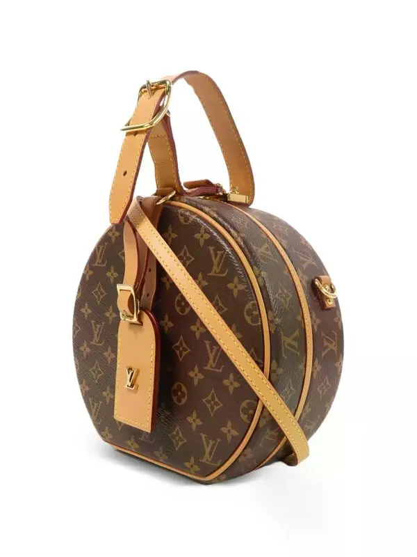 LOUIS VUITTON Petite Boite Chapeau Handbag - Brown