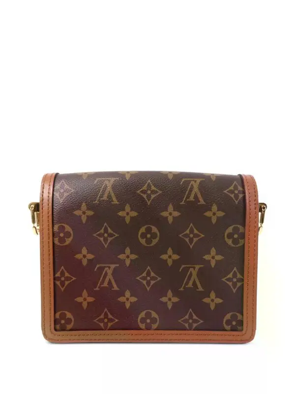 LOUIS VUITTON Dauphine Monogram Reverse Mini Shoulder Bag - Brown