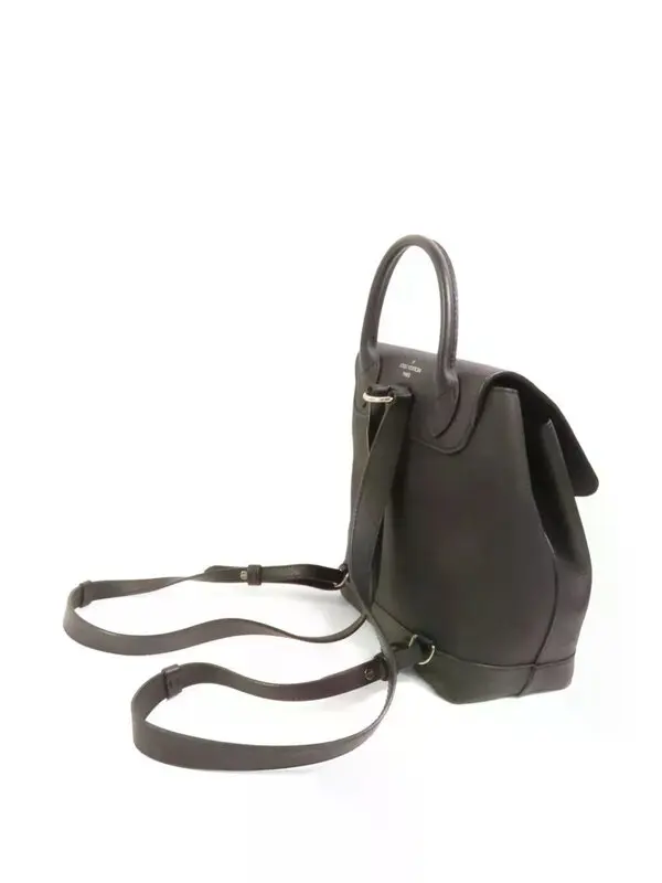 LOUIS VUITTON Lock Me Evergrain Leather Backpack