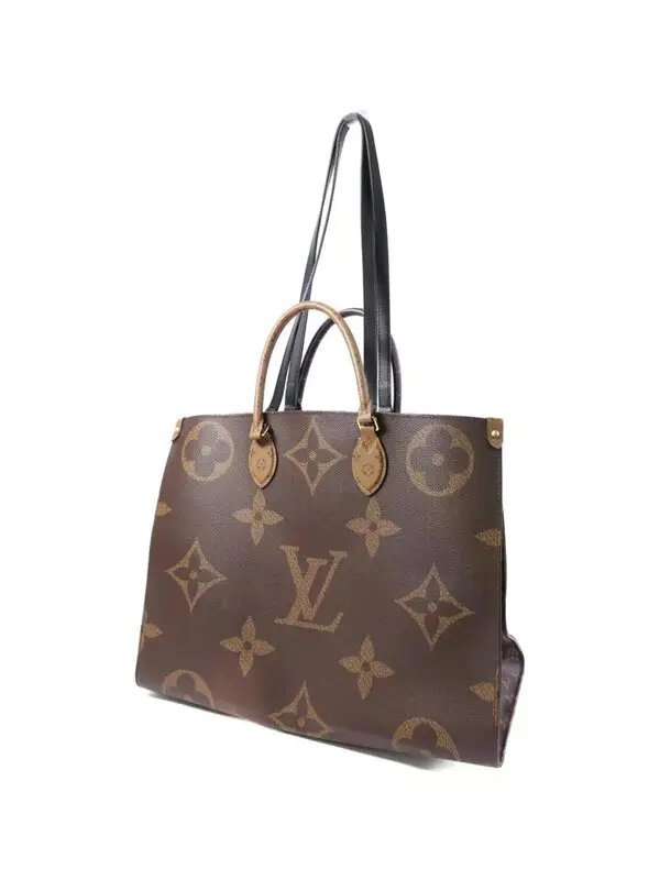 LOUIS VUITTON Monogram Tote Bag - Brown