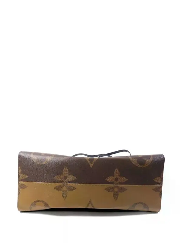 LOUIS VUITTON Monogram Tote Bag - Brown