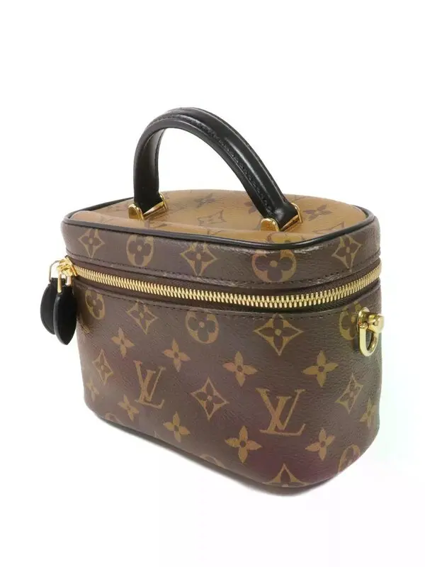 LOUIS VUITTON Monogram Reverse Vanity Pm Handbag