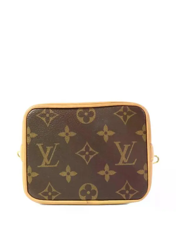 LOUIS VUITTON Nano Noe Monogram Tote Bag - Brown
