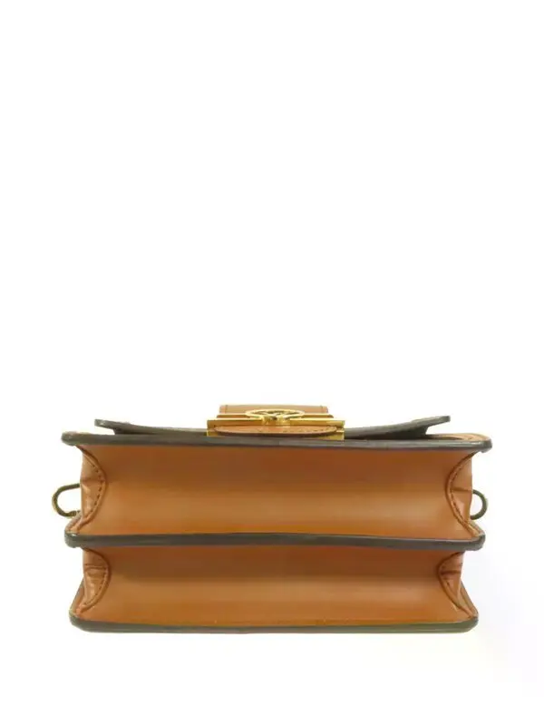 LOUIS VUITTON Mini Dauphine Monogram Reverse Shoulder Bag - Brown