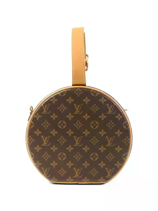 LOUIS VUITTON Petite Boite Chapeau Monogram Canvas Crossbody Bag