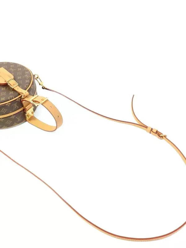 LOUIS VUITTON Petite Boite Chapeau Monogram Canvas Crossbody Bag