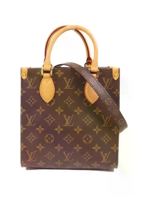 LOUIS VUITTON Monogram Sac Plat Shoulder Bag