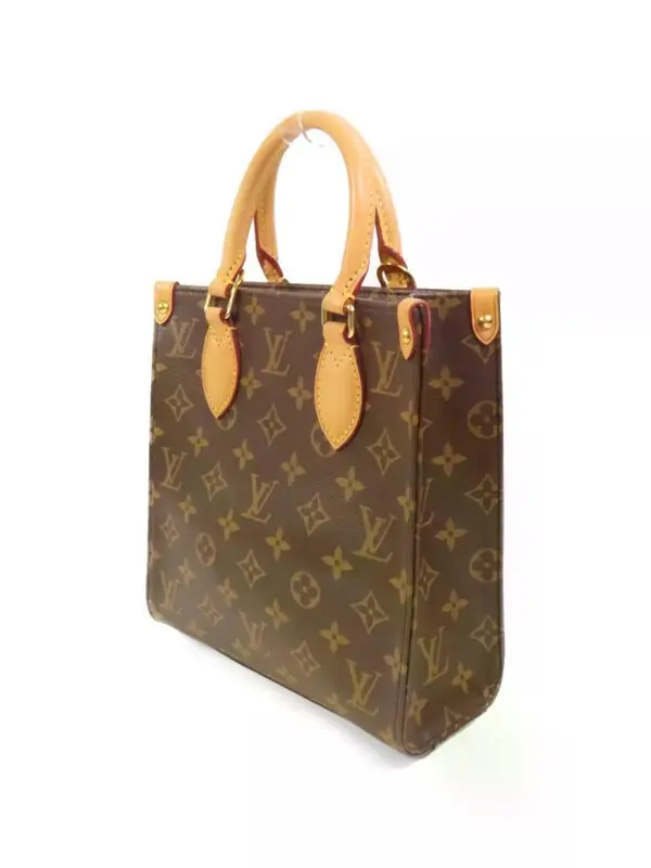 LOUIS VUITTON Monogram Sac Plat Shoulder Bag