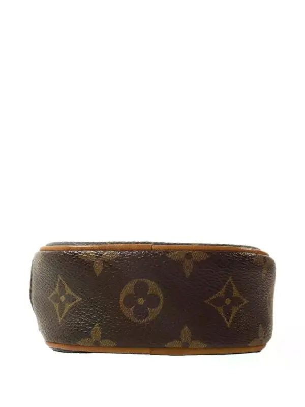 LOUIS VUITTON Monogram Canvas Pochette Gang Crossbody Bag - Brown