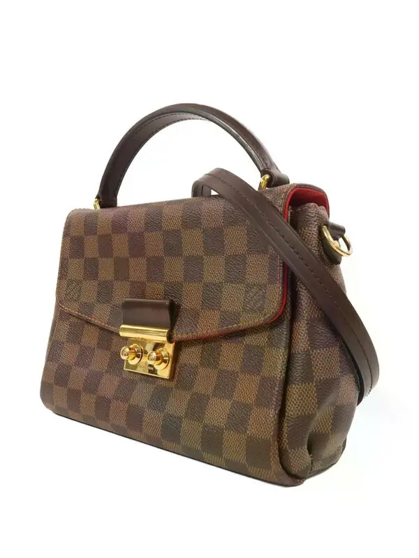 LOUIS VUITTON Croisette Damier Shoulder Bag - Brown