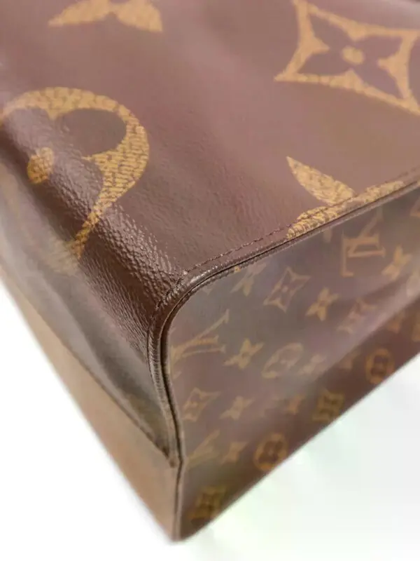 LOUIS VUITTON Monogram Giant Reverse Tote Bag - Brown