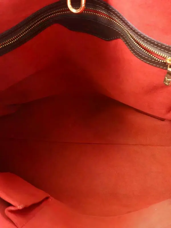 LOUIS VUITTON Damier Ebène Hampstead Tote Bag - Brown