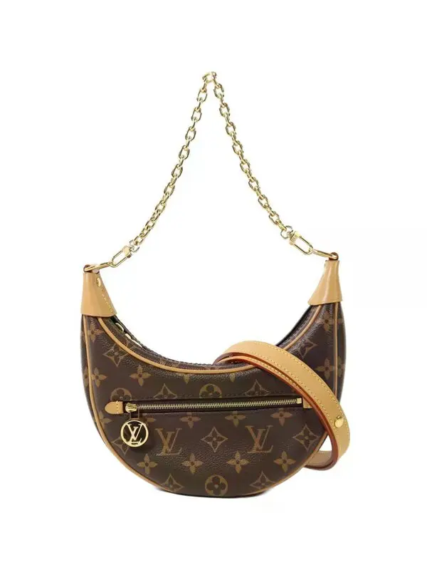 LOUIS VUITTON Monogram Canvas Loop Shoulder Bag