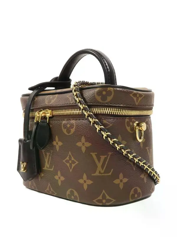 LOUIS VUITTON Monogram Reverse Canvas Vanity Pm Bag