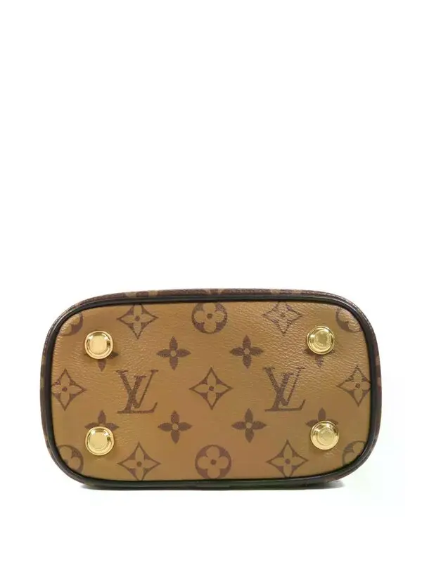 LOUIS VUITTON Monogram Reverse Canvas Vanity Pm Bag