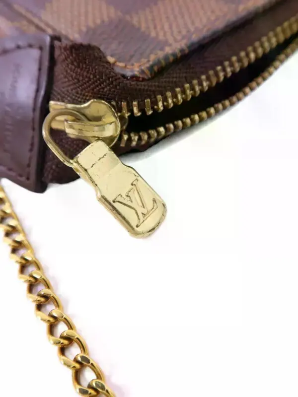 LOUIS VUITTON Mini Pochette Accessories Shoulder Bag - Brown