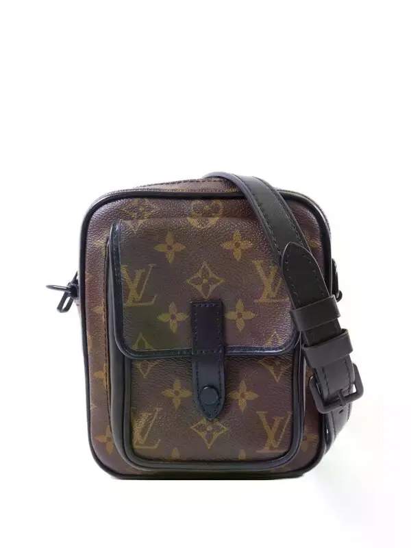 LOUIS VUITTON Macassar Christopher Shoulder Bag - Brown