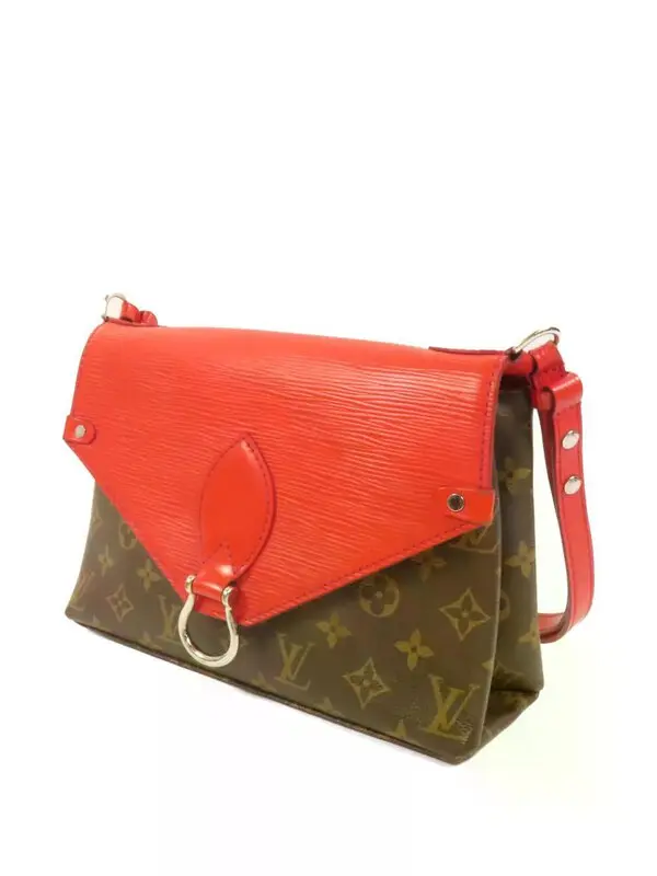 LOUIS VUITTON Saint Michel Monogram Shoulder Bag - Brown