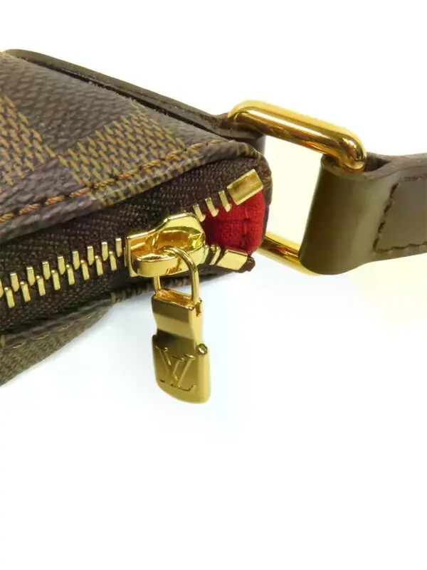 LOUIS VUITTON Damier Ebene Bloomsbury Pm Shoulder Bag - Brown
