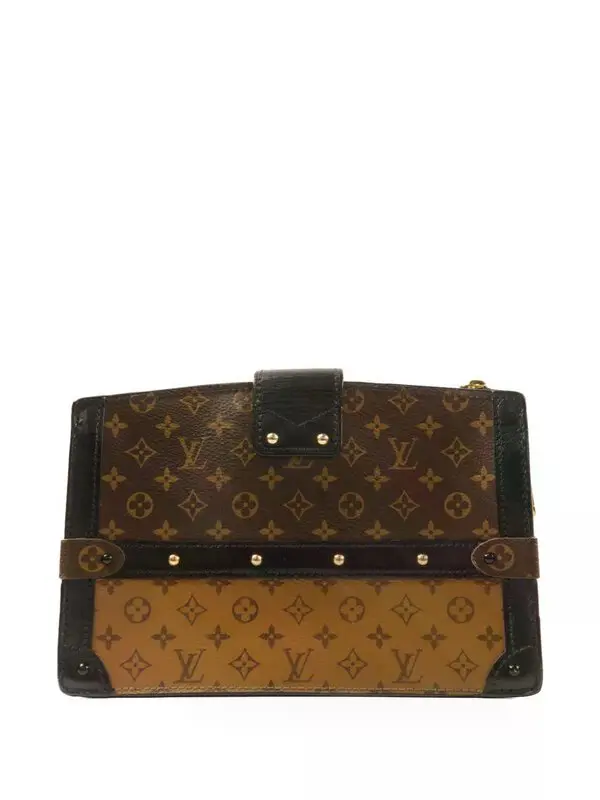 LOUIS VUITTON Trunk Reverse Monogram Clutch Bag