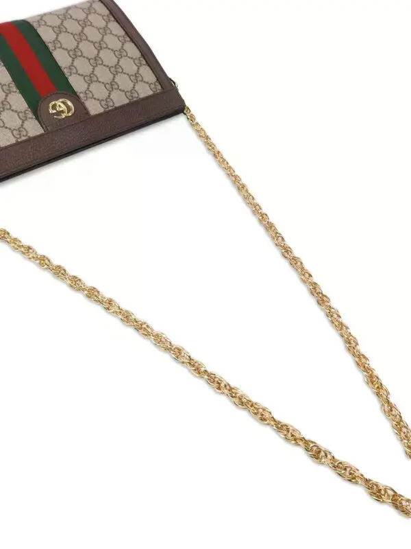 Gucci Ophidia Gg Shoulder Bag - Neutrals