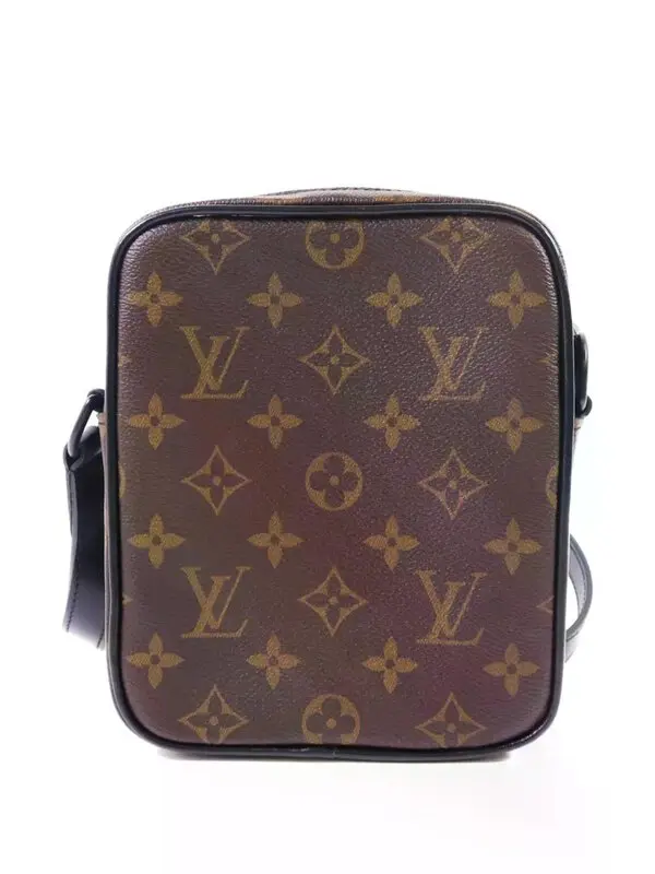 LOUIS VUITTON Monogram Macassar Christopher Crossbody Bag
