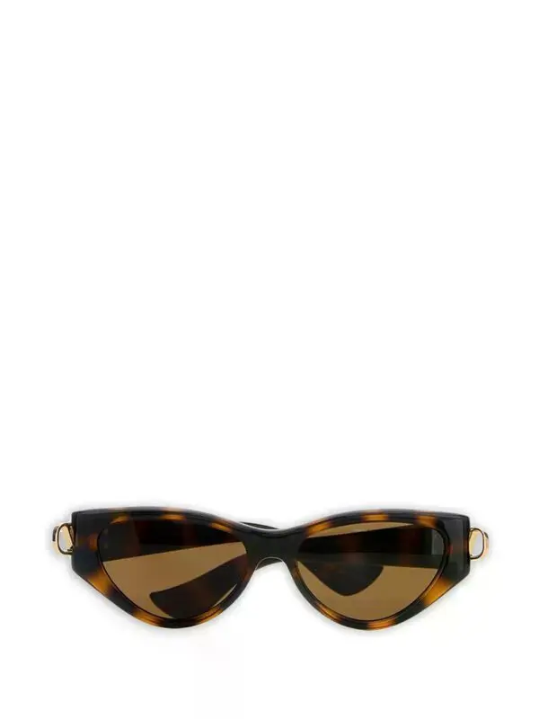 Valentino Garavani Vlogo Cat-eye Sunglasses - Brown