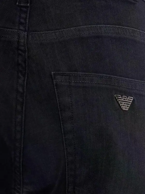 Emporio Armani Logo Plaque Jeans