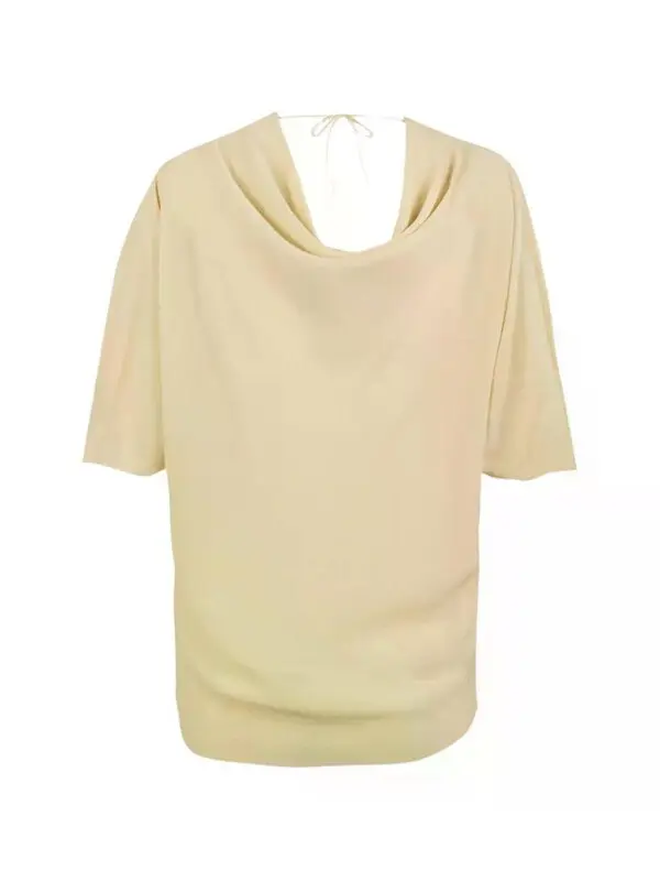 CORTANA Liv Cowl-back Top