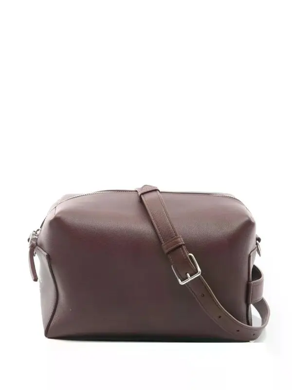 Celine Takeaway Leather Messenger Bag - Brown