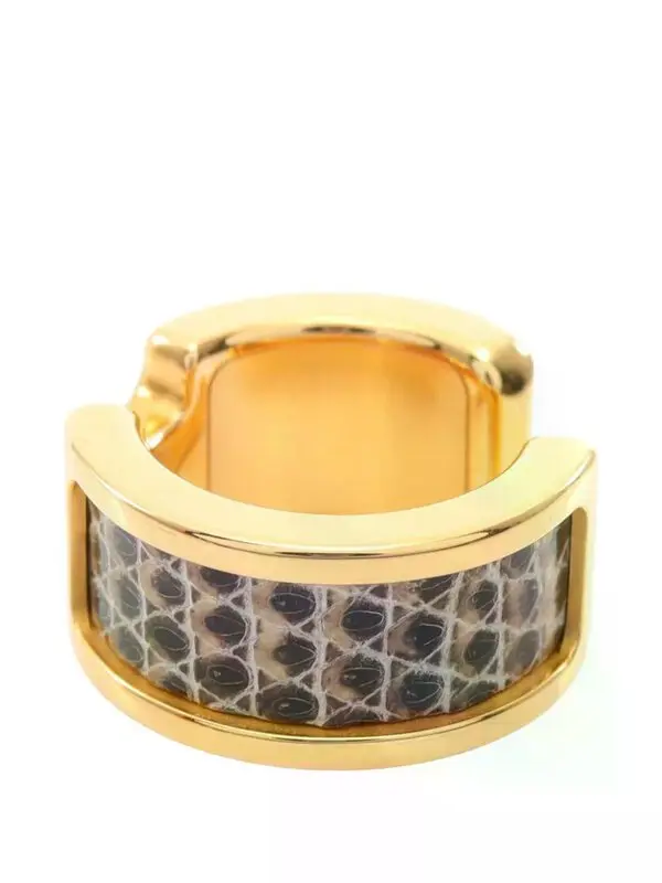Hermès 2020 Olymp Pm Ear Cuff With -tone And Leather Detail