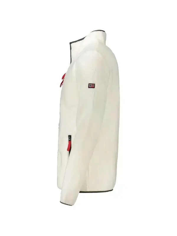 NORWAY 1963 Logo-appliqué Fleece-texture Sweatshirt