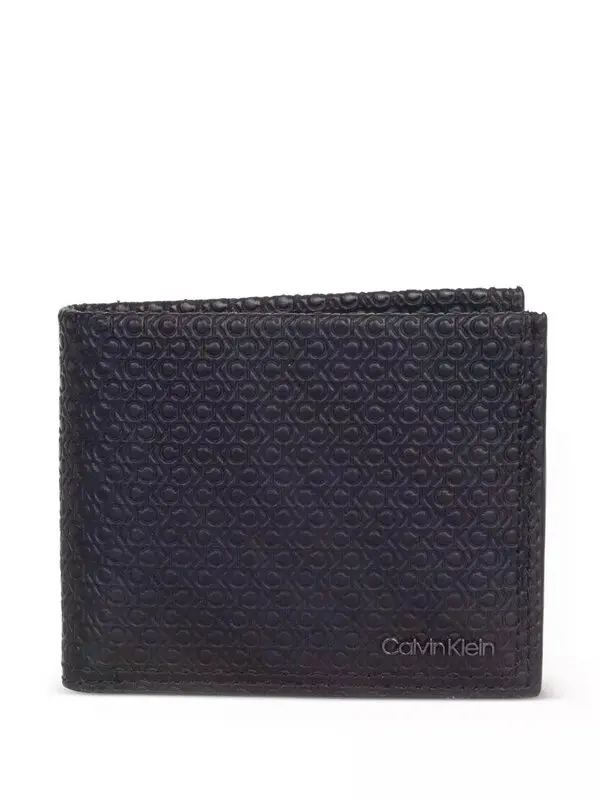 Calvin Klein Monogram-debossed Bifold Wallet